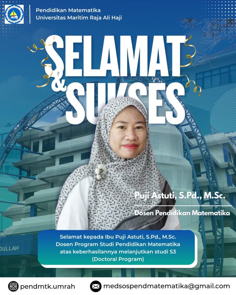 🎓 SELAMAT DAN SUKSES 🎓 • • – Program Studi Pendidikan Matematika FKIP UMRAH